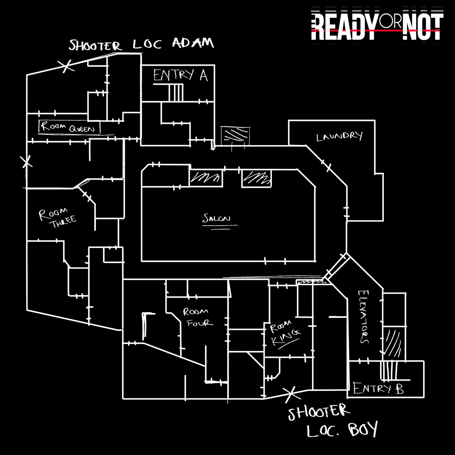 Ready or Not Map Blueprints (Including All Maps) | FPS Champion