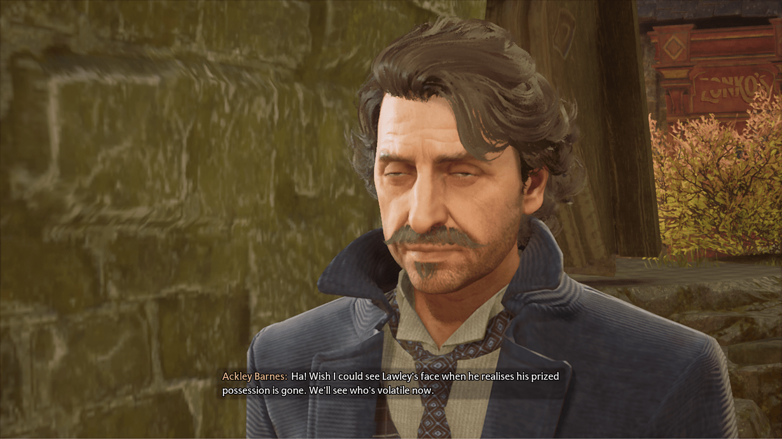 Hogwarts Legacy - Helping Ackley Barnes in Venomous Revenge